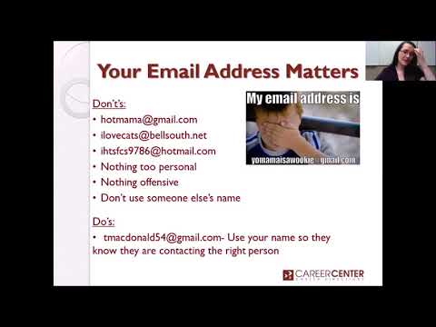 Email Etiquette for the Job Search