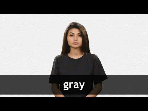 GRAY definition in American English | Collins English Dictionary