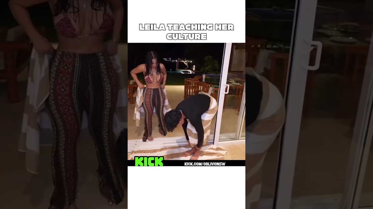 Leila teaching Oblivion her culture