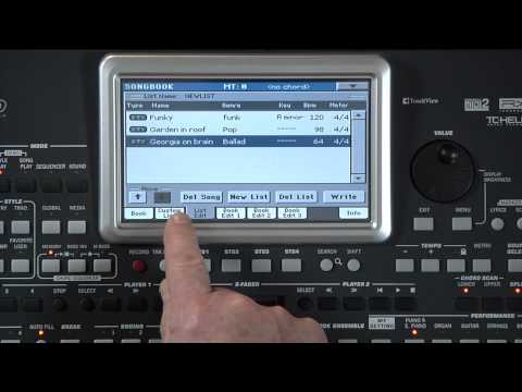 Korg Pa-series Songbook and Songbook Editor Software