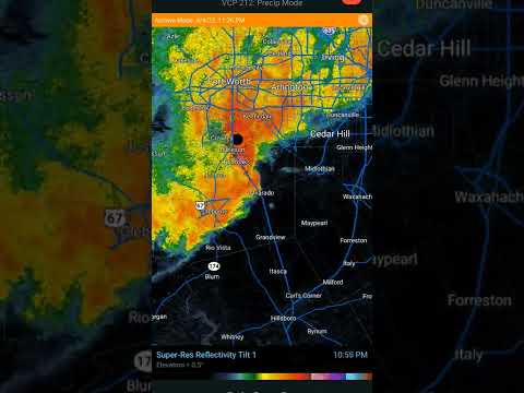 Insane embedded hook in a linear Texas storm