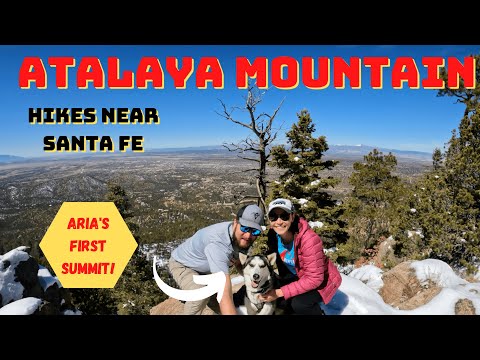 Atalaya Mountain BEST HIKES NEAR Santa Fe, New Mexico - Hike Guide