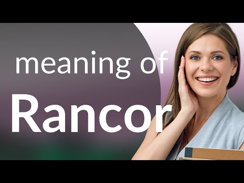 Rancor — what is RANCOR definition