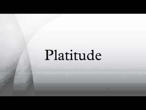 Platitude