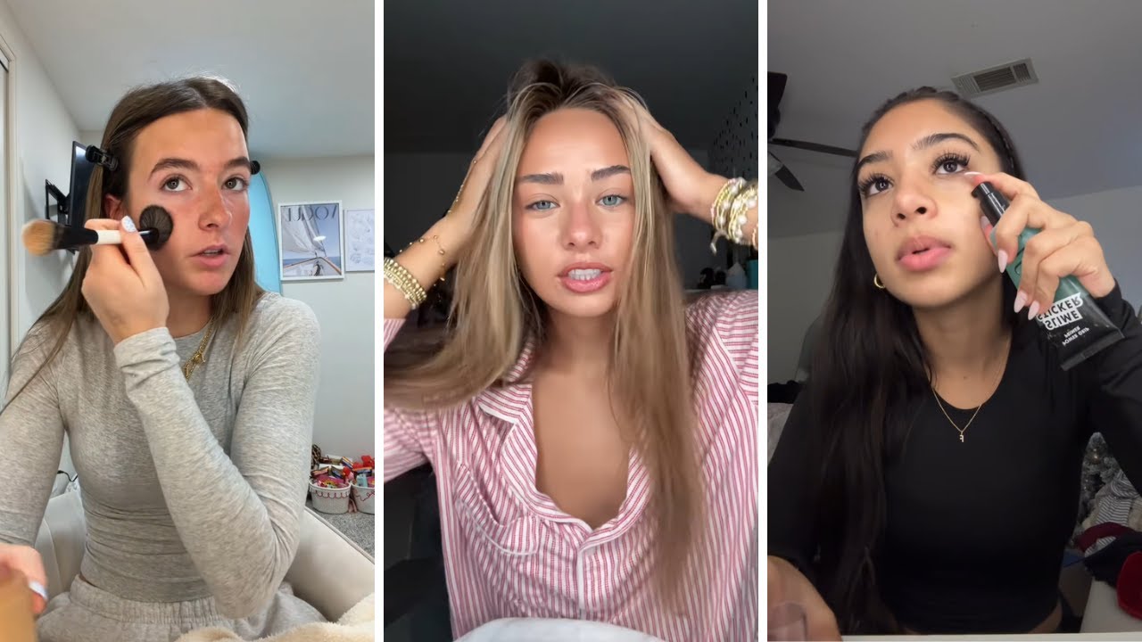 GRWM for School | Get Ready With Me TikTok Compilation