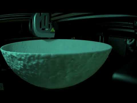 Time Lapse Lithophane - Moon Lamp on the K1C.