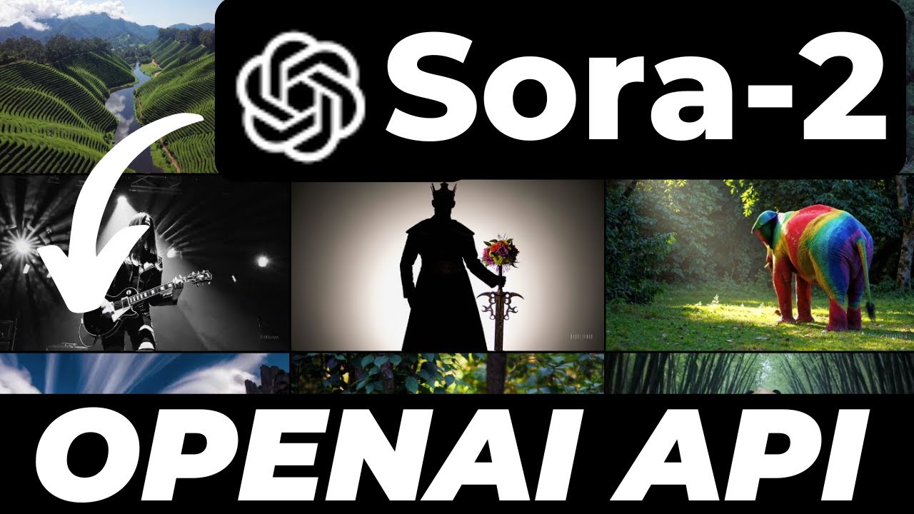 How to Use Sora 2 in OpenAI API Tutorial | Generate Video in Python and Node JS Javascript
