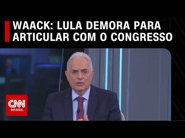 William Waack: Lula demora para articular com o Congresso | CNN Brasil
