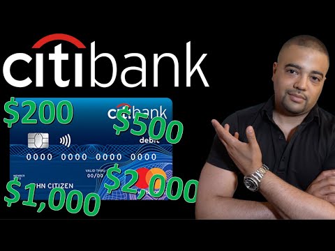 Citi - Up to $2,000 Checking Bonus