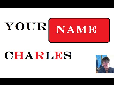 Charles : 1st Name Meaning