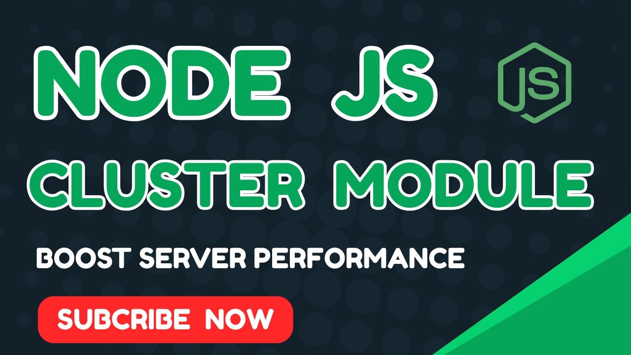Node.js Clustering Explained with Examples | Boost Server Performance using Cluster Module