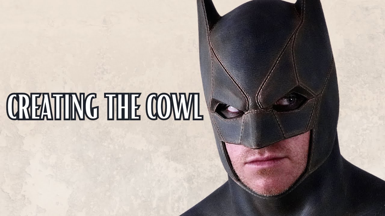Creating A Wearable Batman Cowl