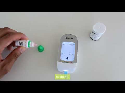Glucose - Control solution test - Kinetik Wellbeing