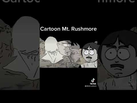 Cartoon Mt. Rushmore