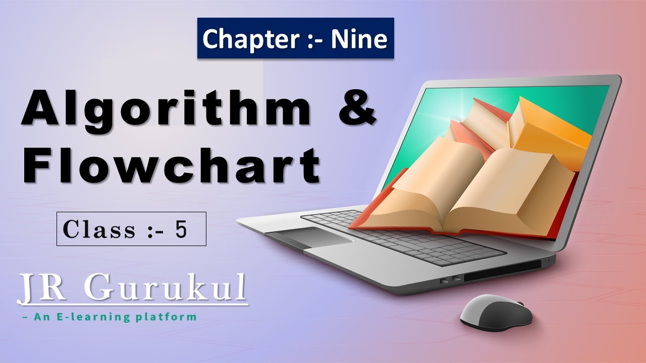 Algorithm and Flowchart /Chapter 9/Computer /Class 5 Tutorial in Hindi/2021  flow chart