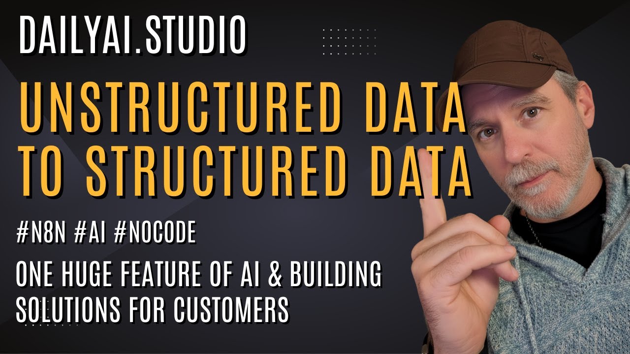 Unstructured Data To Structured Data - N8N And Ai Helping To Solve So Many Common Customer Issues!