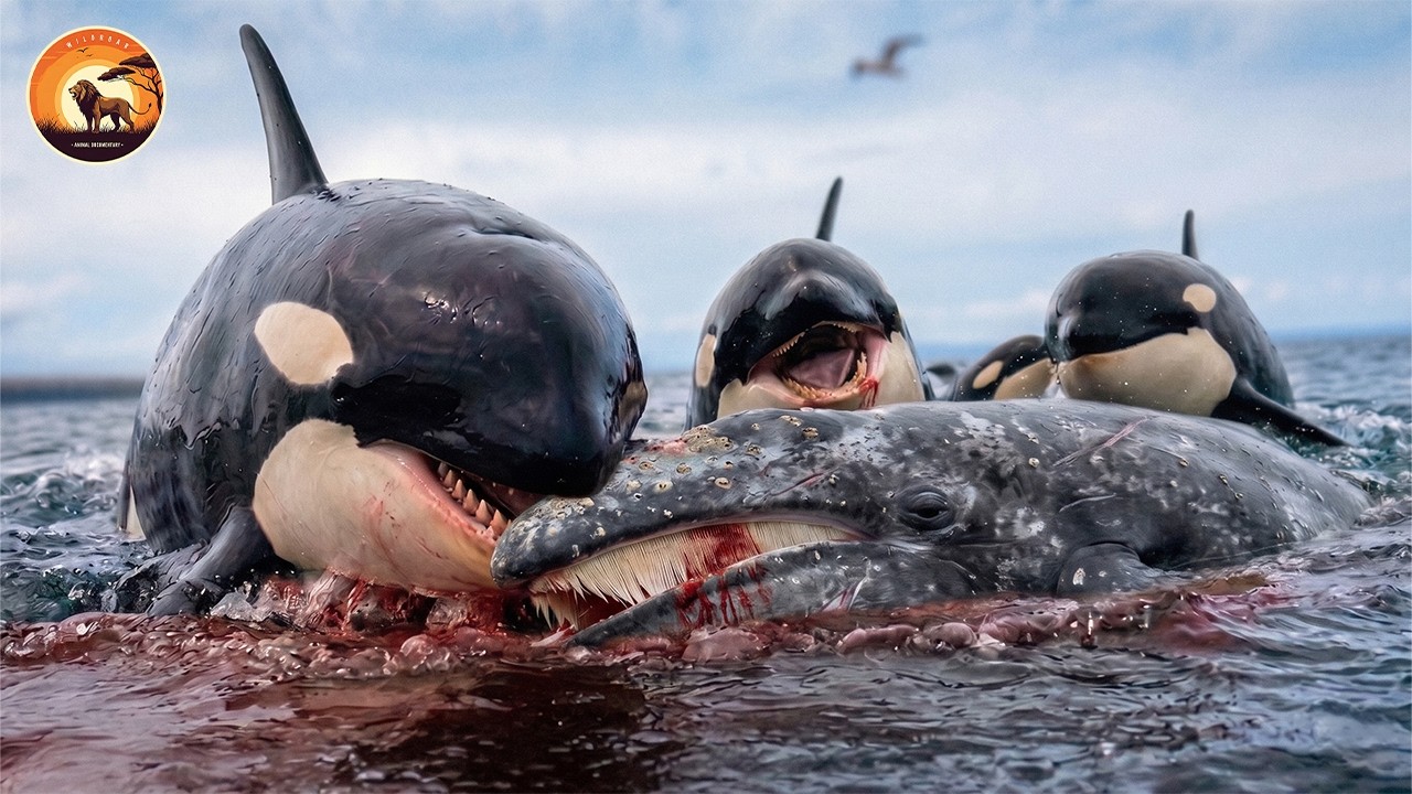 Orca's Most Ruthless Attacks on the Ocean's Most Dangerous Giants | Wild Animals