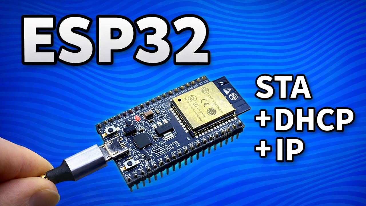 Easiest Wi-Fi Setup on ESP32 (ESP-IDF)
