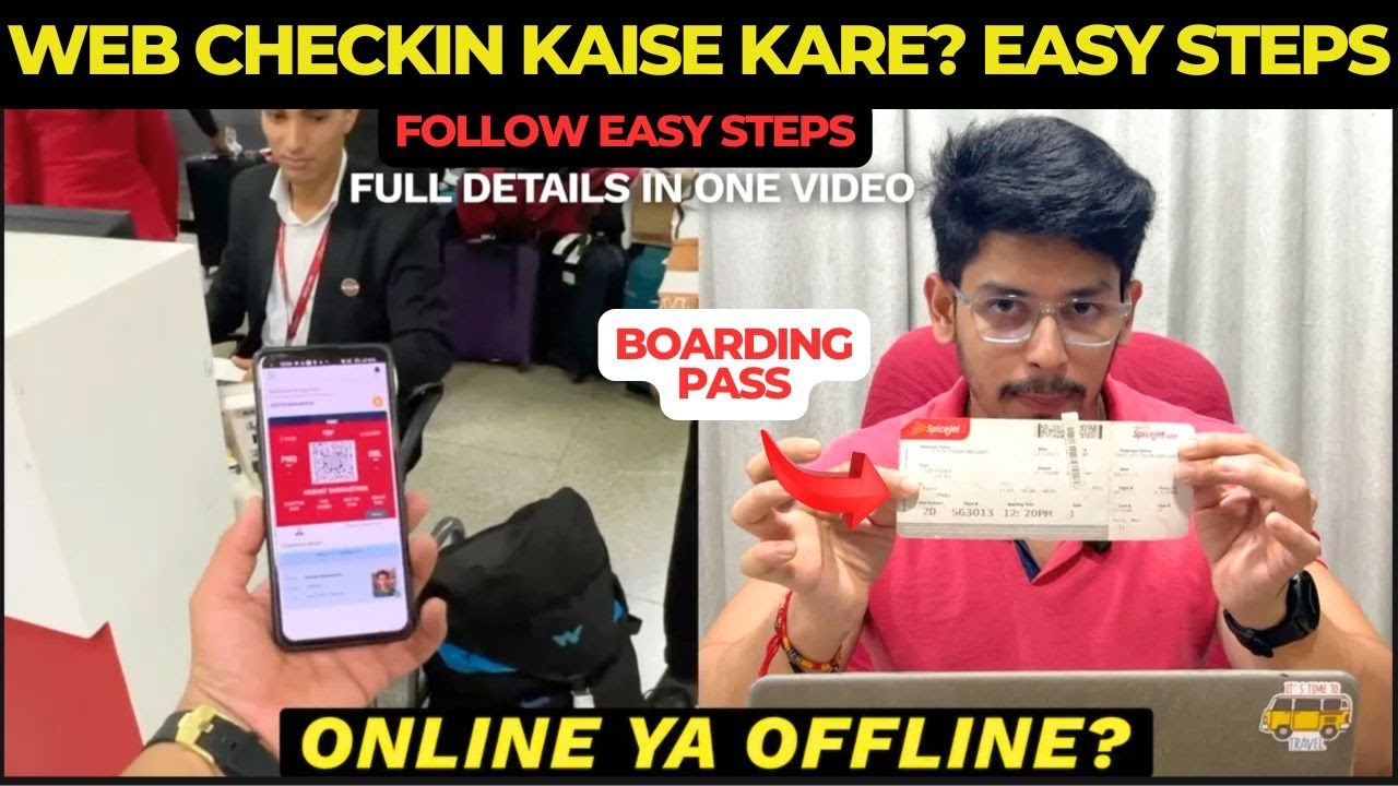 How to DO Web-Checkin in 2025 INDIGO