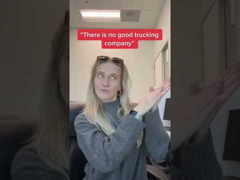 The best trucking company to work for #shorts