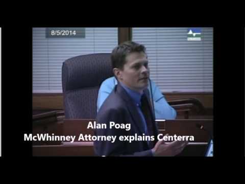 Denver attorney Brian Matise explians metro districts to Loveland City Council