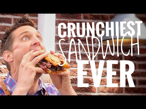 Jibarito.. the crunchiest sandwich recipe in the world!!!