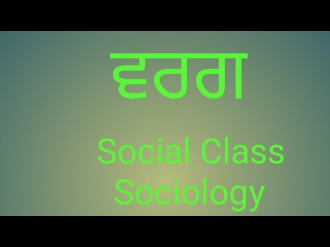 Meaning of social class in India