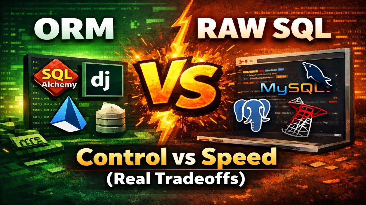 Stop Guessing: ORM vs SQL Performance DEEP DIVE