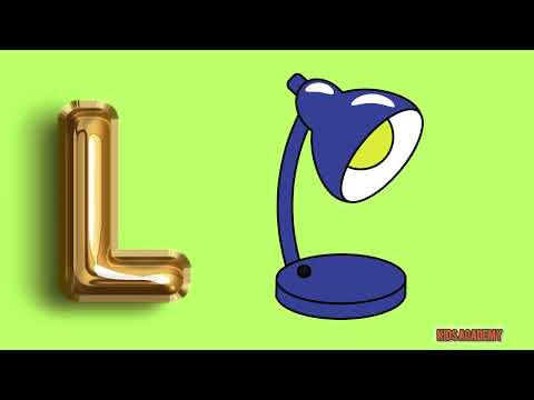 Starts with letter “L”|easy words for kids #kids academy #letter “L”