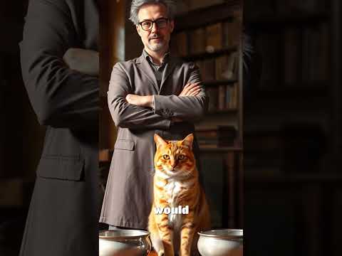 The Philosopher's Cat #cat #funnycats #animals #funny