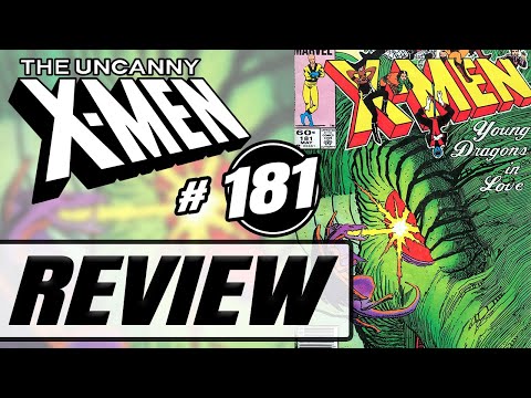 Uncanny X-Men # 181 | REVIEW | Professor X, Storm, Wolverine, Sunfire, Lockheed, and MORE!