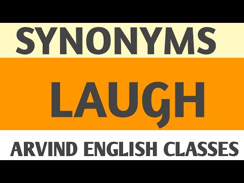 Synonyms of Laugh in English || Synonyms || Arvind English classes || #shorts #synonyms #ytshorts