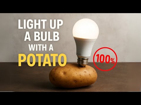 how to generate electricity from potato at home (Science Magic) | Technical Durgapur