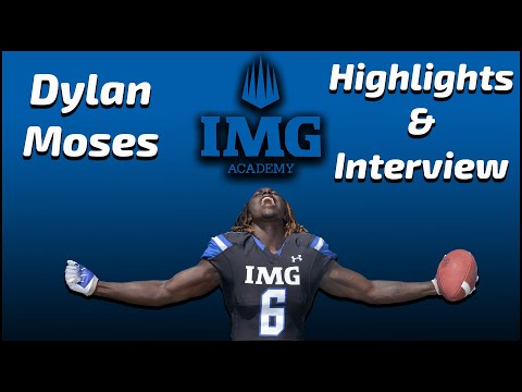 Dylan Moses - IMG Academy Linebacker - Highlights/Interviews | Sports ...