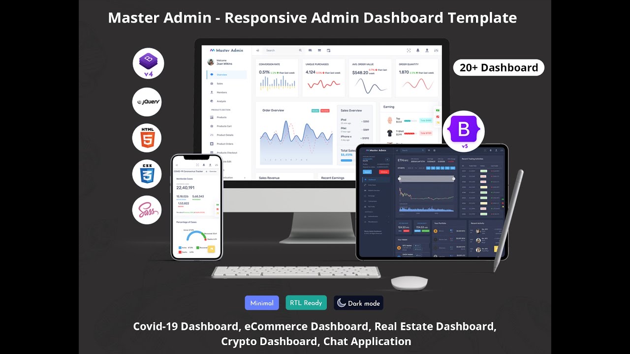 File Manager Admin Panel Dashboard Bootstrap 5 Admin Template – Master