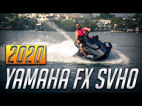 Yamaha 2020 FX SVHO Jet Ski 0-100kmh PWC Review - Top Speed