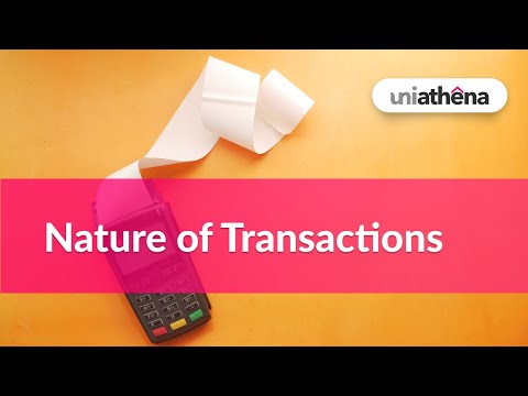 The Nature of Business Transactions | Basics of Business