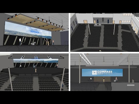 Main Auditorium Renovation Project Set to Begin Summer 2025 | Compass Bible Church