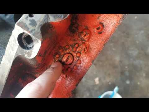 Reading Engine Stamping/markings on Chevy Block