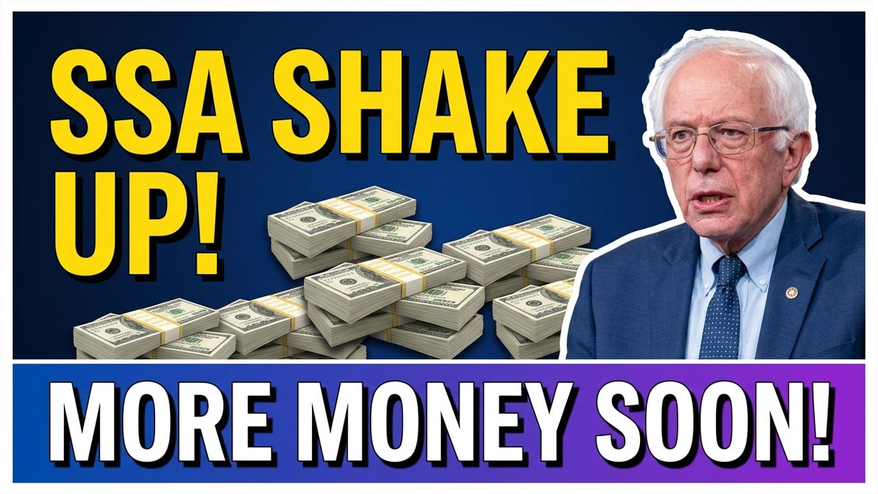 SSA EXPLOSION: Congress in TURMOIL as Bernie Sanders Unleashes HUGE Benefit Boost — Act NOW!