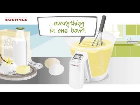 Soehnle kitchen scale Baking Star (English)