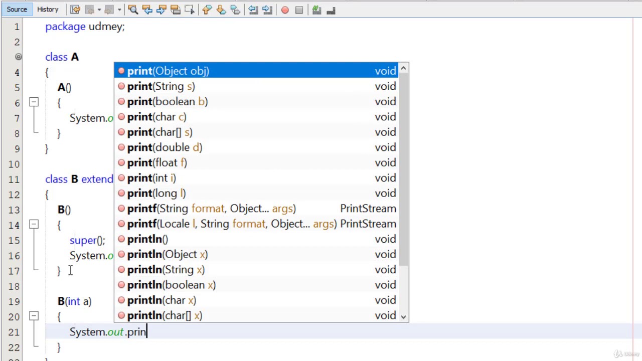 #34  Constructor chaining in Java