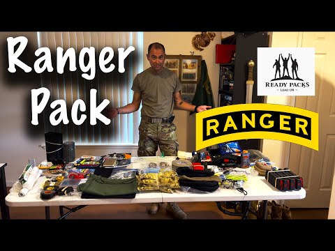 Complete Unboxing - Ranger Pack from Ready Packs - Ranger School Packing List | Life in the Army