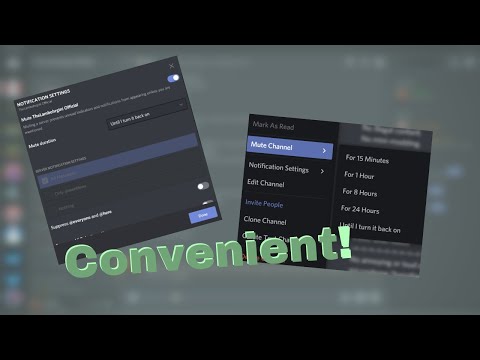 How to MUTE CHANNELS and SERVERS! | Quick Discord Tutorial