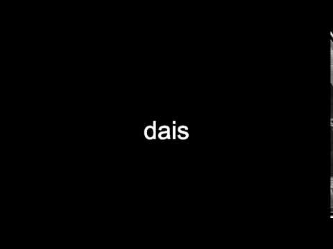 dais pronunciation english dais definition english
