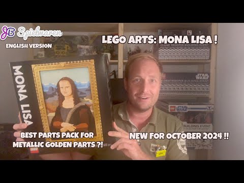 LEGO Arts: 31213 Mona Lisa with 1503 parts!