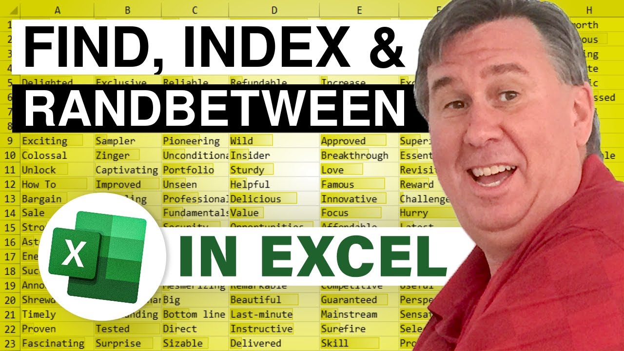 MrExcel's Learn Excel #500 - 500! | MrExcel Message Board