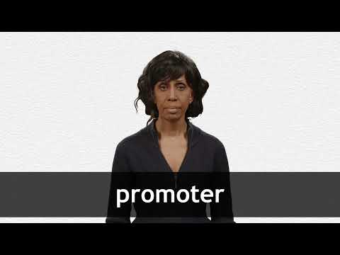 PROMOTER definition and meaning | Collins English Dictionary