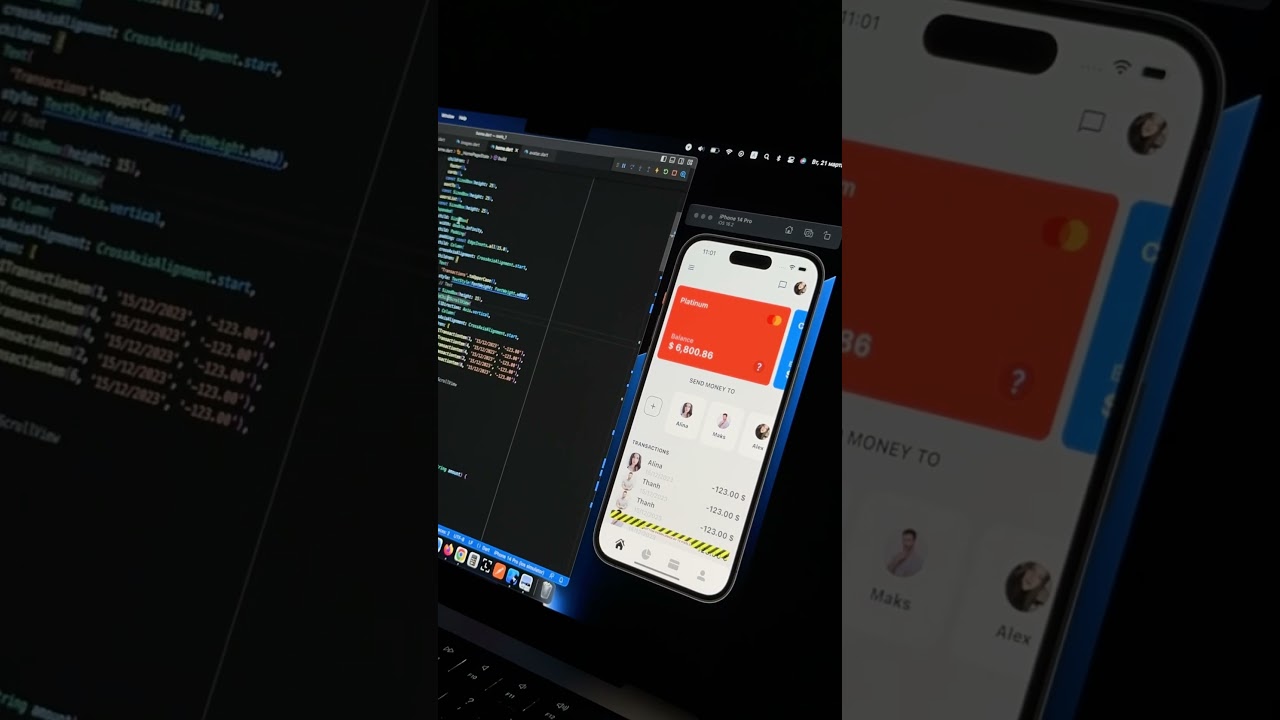 Let’s build a fintech app with Flutter 👨‍💻 Follow for more content!
