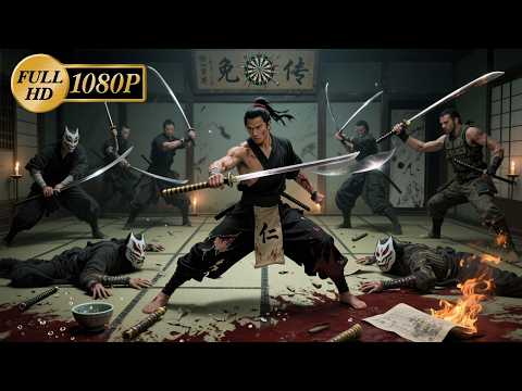 1vs10! Kung fu kid brutally defeats 10 elite Japanese warriors!
